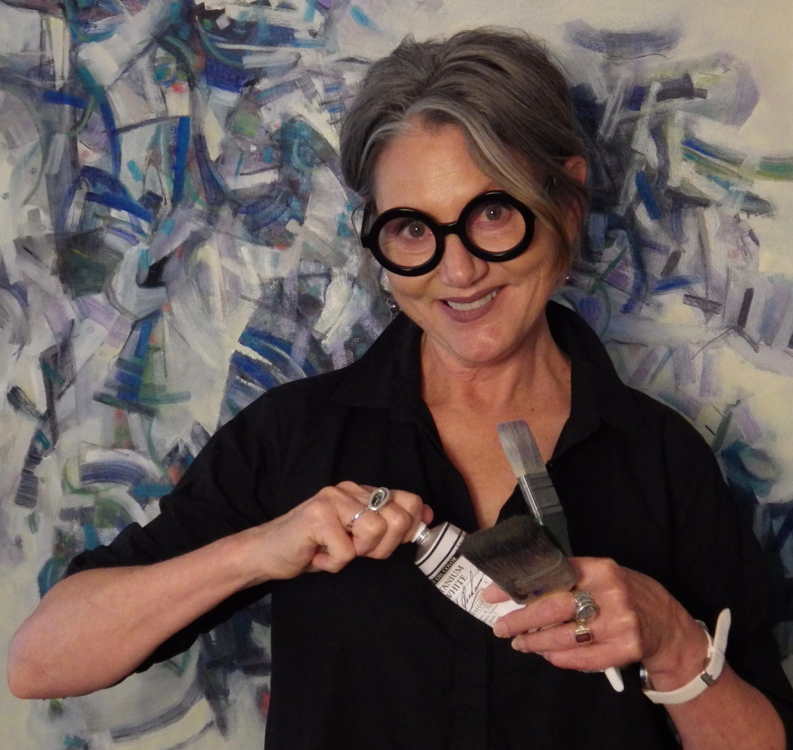 About Michelle Miller | Abstract painter in Victoria B.C. | View her story